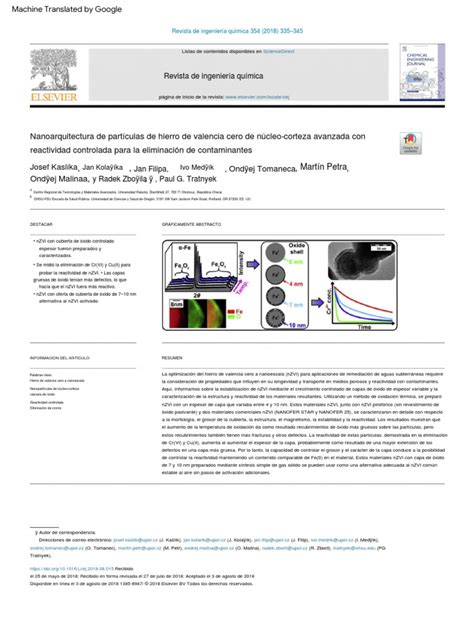 Kašlík Et Al 2018 Nanoarchitecture Of Advanced Core Shell Zero