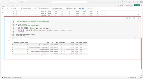 Data Wrangler를 사용하여 데이터 준비 가속화 Microsoft Fabric Microsoft Learn