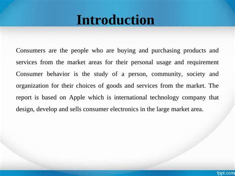 Consumer Behaviour And Insight Apple Iphone