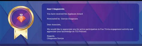 Singaravelu C On Linkedin “overjoyed To Receive Recognition For My