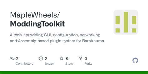 Github Maplewheelsmoddingtoolkit A Toolkit Providing Gui Configuration Networking And