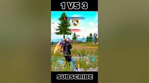 1vs3 🤯 Destroyed In Seconds 🔥😈 Impossible 1vs3 Clutch 🥵😱 Shorts