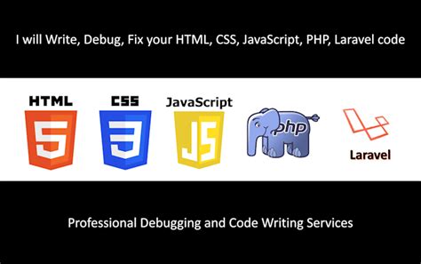 Write Debug Fix Html Css Javascript Php Laravel Code By Noorwebdevelop Fiverr