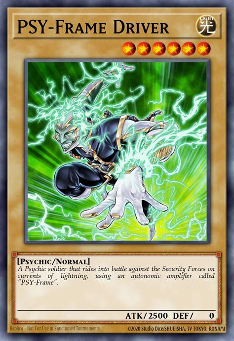 Psy Frame Decks Yu Gi Oh Card Database Ygoprodeck