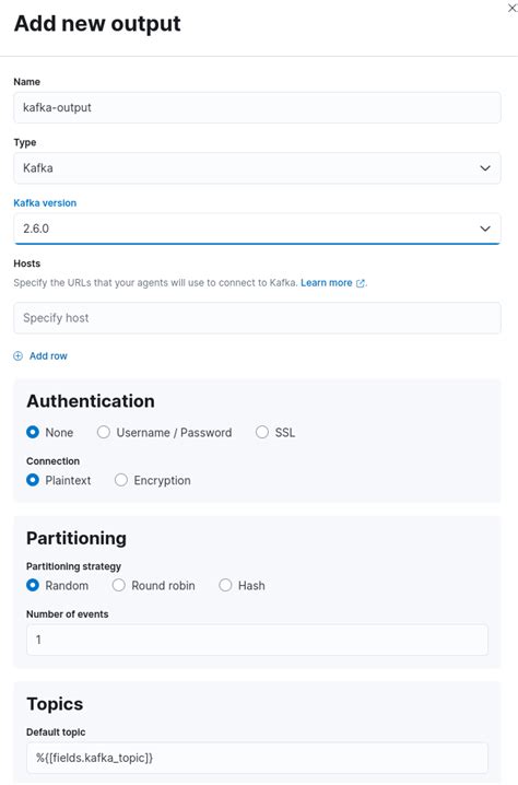 Custom Log Output To Kafka Using Elastic Agent Elastic Agent Discuss The Elastic Stack