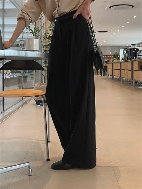 나인드 투핀턱 와이드 슬랙스 2color 주핀르