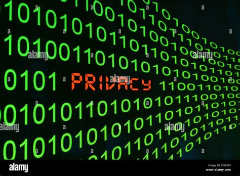 Binary Data Concept Stock Photo Alamy