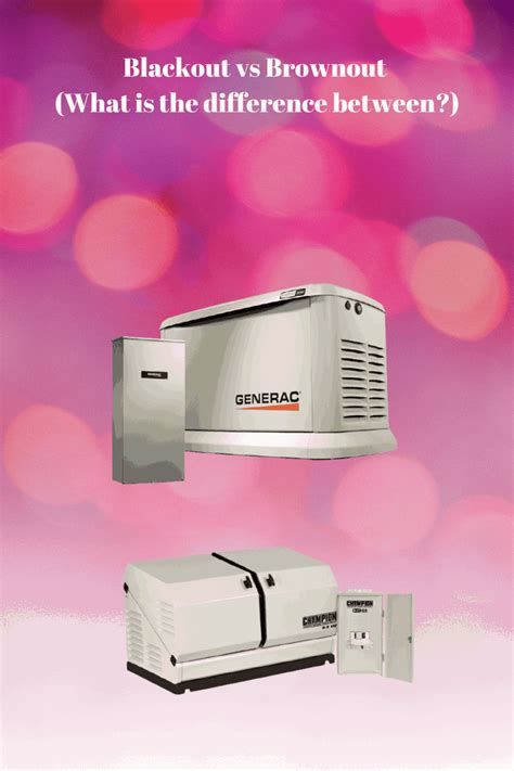 Blackout Vs Brownout What Is The Difference Generators Zone