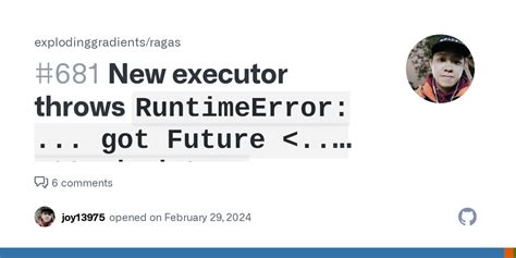 New Executor Throws `runtimeerror Got Future Attached To A Differen T Loop` · Issue 681