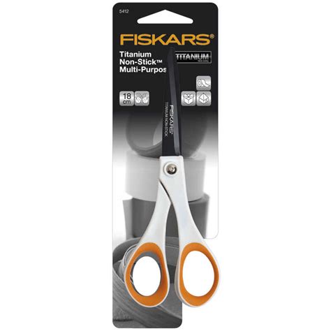 Fiskars Titanium Scissors 18cm 7″ Deany Fabrics