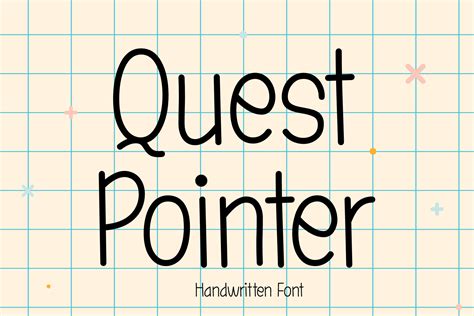 Quest Pointer Font By Creative Fabrica Fonts · Creative Fabrica