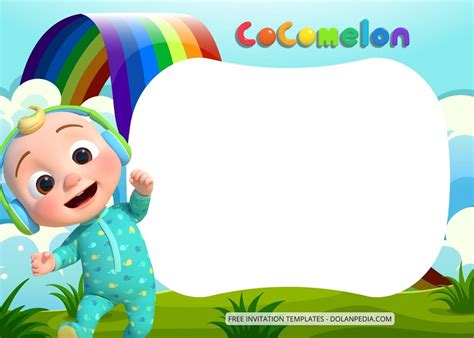 8 Cocomelon Birthday Party Invitation Templates Dolanpedia