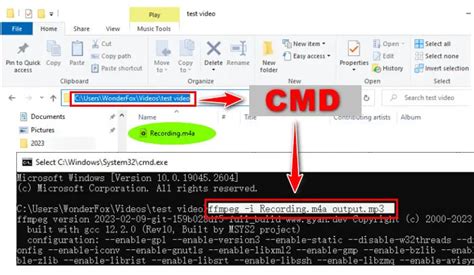 How To Convert M4a To Mp3 With Ffmepg Command Line Included