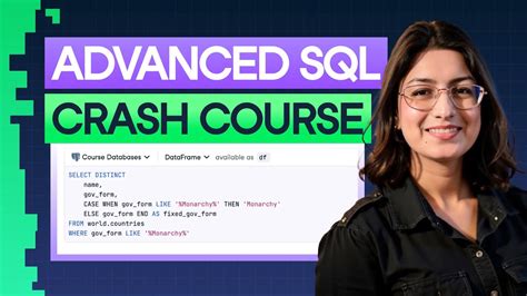 Advanced Sql Full Course Master Joins Window Functions Subqueries Ctes In Sql Youtube