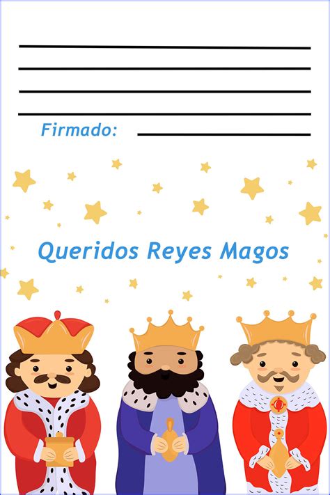Arriba 50 Imagen Modelo Carta Reyes Magos Para Imprim