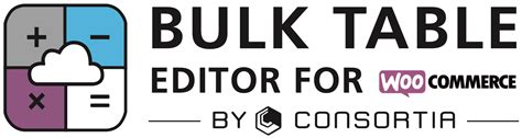 Bulk Table Editor WooCommerce
