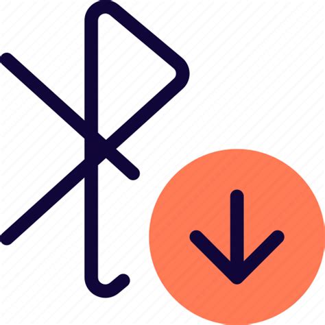Bluetooth Download Arrow Icon Download On Iconfinder