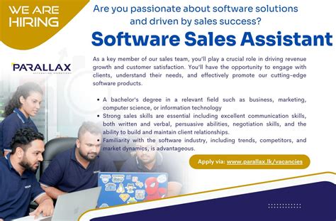 parallax technologies on linkedin salesjobs softwaresales