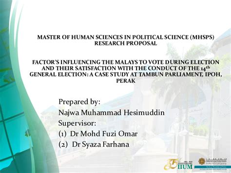 Ppt Research Proposal Defense Presentation