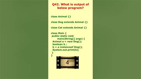 interview question 42 what is output of below program interviewquestions javaclass coding