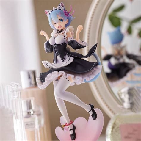 Аниме фигурка Rem Cat Ear Re ZERO Начало жизни в другом мире купить с доставкой по выгодным