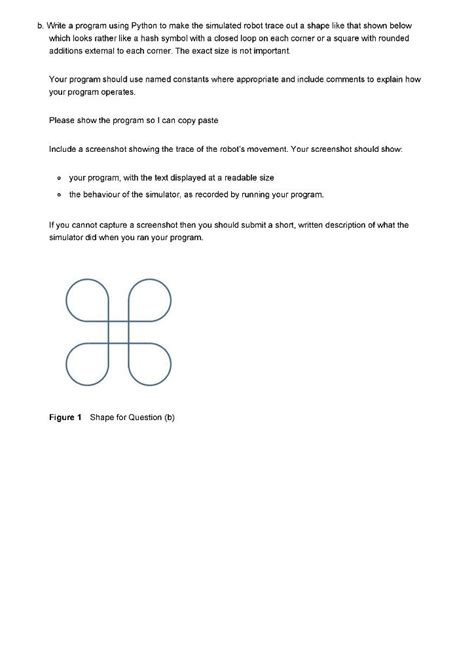 Solved B Write A Program Using Python To Make The Simulated