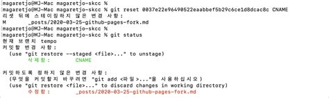 Github 공동작업을 위한 안전한 Fork 사용법2 Sk주 Candcs Tech Blog