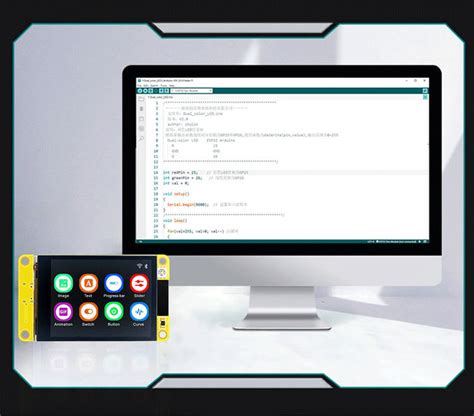 Esp32 2432s024c Capacitive Touch Ips Display Module Supports Wifi And