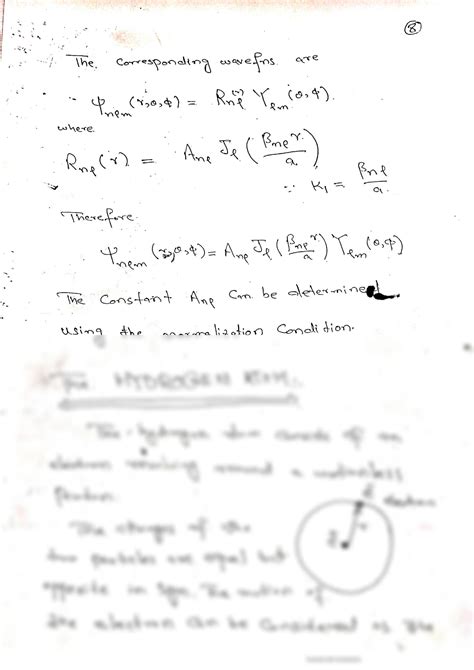 Solution Radial Wave Functions Of The Hydrogen Atom Degeneracy Of The Bound States Of Hydrogen
