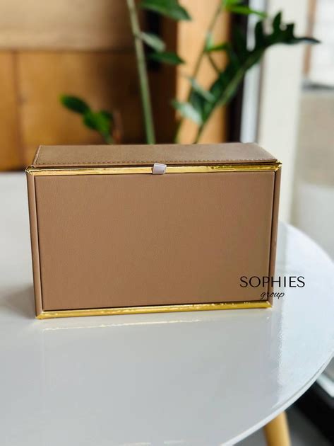 Серветниця бокс органайзер для серветок Коричнева 21х9х14см фото отзывы характеристики в