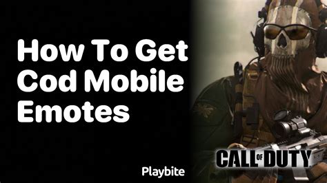 How To Get Emotes In COD Mobile And Add Fun To Your Game Playbite
