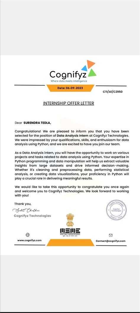 Surendra Tedla On Linkedin Cognifyz Cognifyztech Cognifyztechnologies