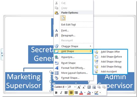 Draw Organization Chart In Word