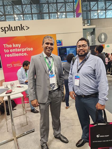 Mahesh Naidu On Linkedin If You Are At Aws Nyc Summit Stop By Splunk