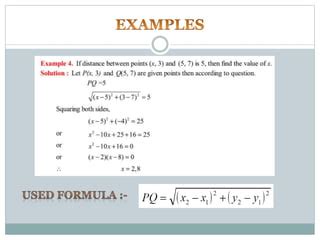 Coordinate Geometry PPTX Geography Science
