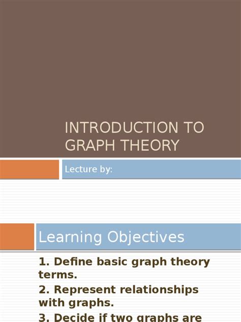Graphtheory Slides Pdf Vertex Graph Theory Graph Theory