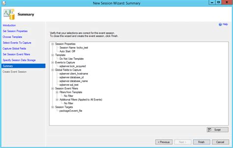 Configuring Extended Events To Find Locking Issues In Sql Server