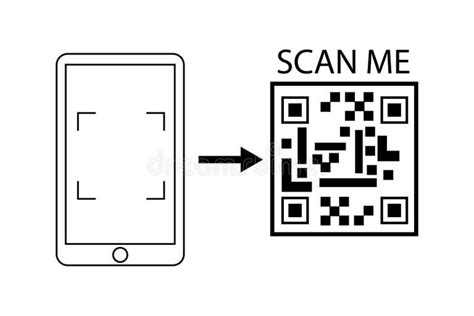 Scan Me Arrow Stock Illustrations 59 Scan Me Arrow Stock