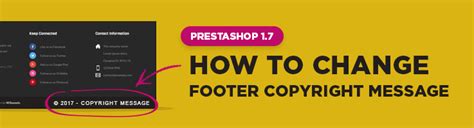 editing footer copyright message in prestashop belvg blog