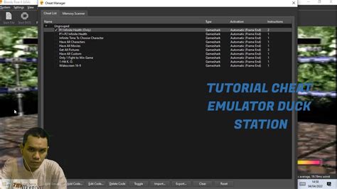 Tutorial Cheat Pada Emulator Duckstation Youtube
