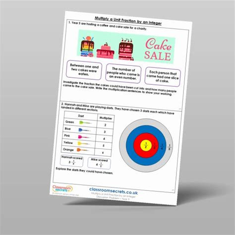 Year 5 Multiply A Unit Fraction By An Integer Reasoning And Problem