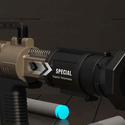 Mini Rocket Launcher Rpg Manual Reloading Foam Dart Blaster M416gelblaster