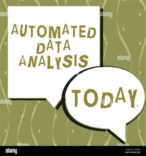 Text Caption Presenting Automated Data Analysis Business Concept