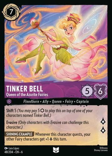 Tinker Bell Queen Of The Azurite Fairies 48204 Thecollectorsdealer