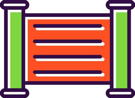 Scroll Vector Icon Design 26100679 Vector Art At Vecteezy