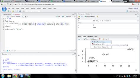 R How To Save Files From Rstudio Ami Ec2 On My Local Computer Stack
