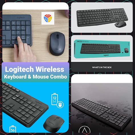 Logitech Wireless Keyboard And Mouse Combo