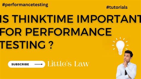 Vasanth Shanmugam On Linkedin Why Thinktime Design Is Very Important In Terms Of Performance