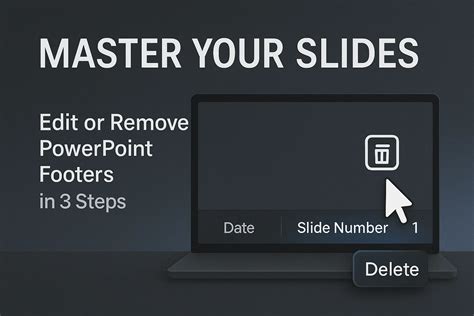วิธีการลบหรือแก้ไขส่วนท้ายใน Powerpoint คำแนะนำทีละขั้นตอน Autoppt