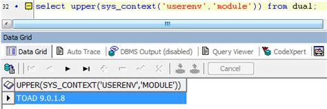 Trigger For Toad Oracle Forums